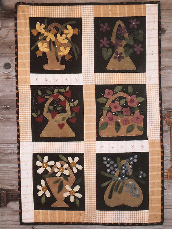 Flower Basket – Wooden Spool Designs