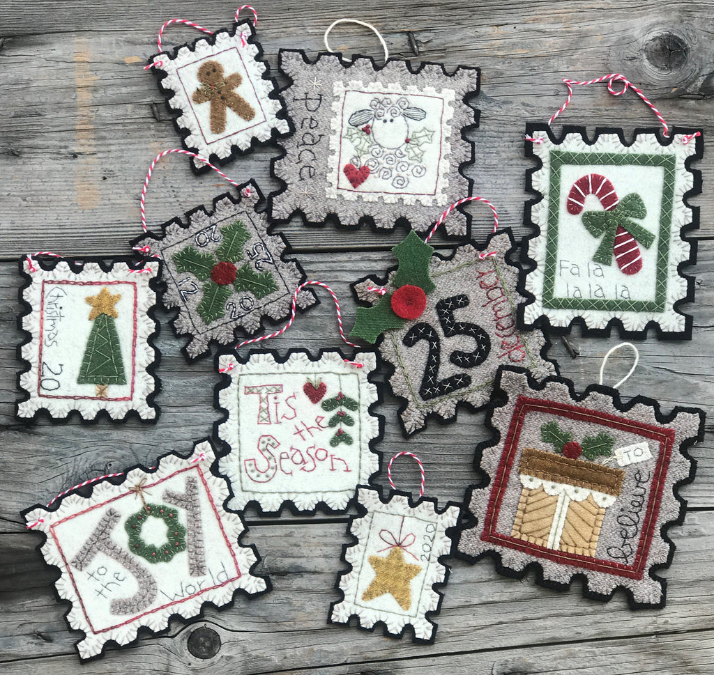 Special Delivery Stamp Ornament Pattern – Wooden Spool Designs